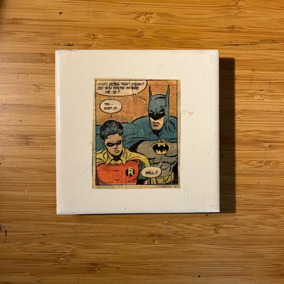 delcuetoarte | Art | Comic Art Ceramic Tile | Poshmark